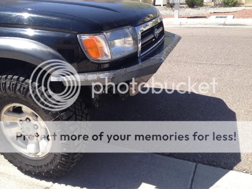 Hybrid Plate/Tube Front Bumper - MojaveMadMan Edition - Toyota 4Runner ...