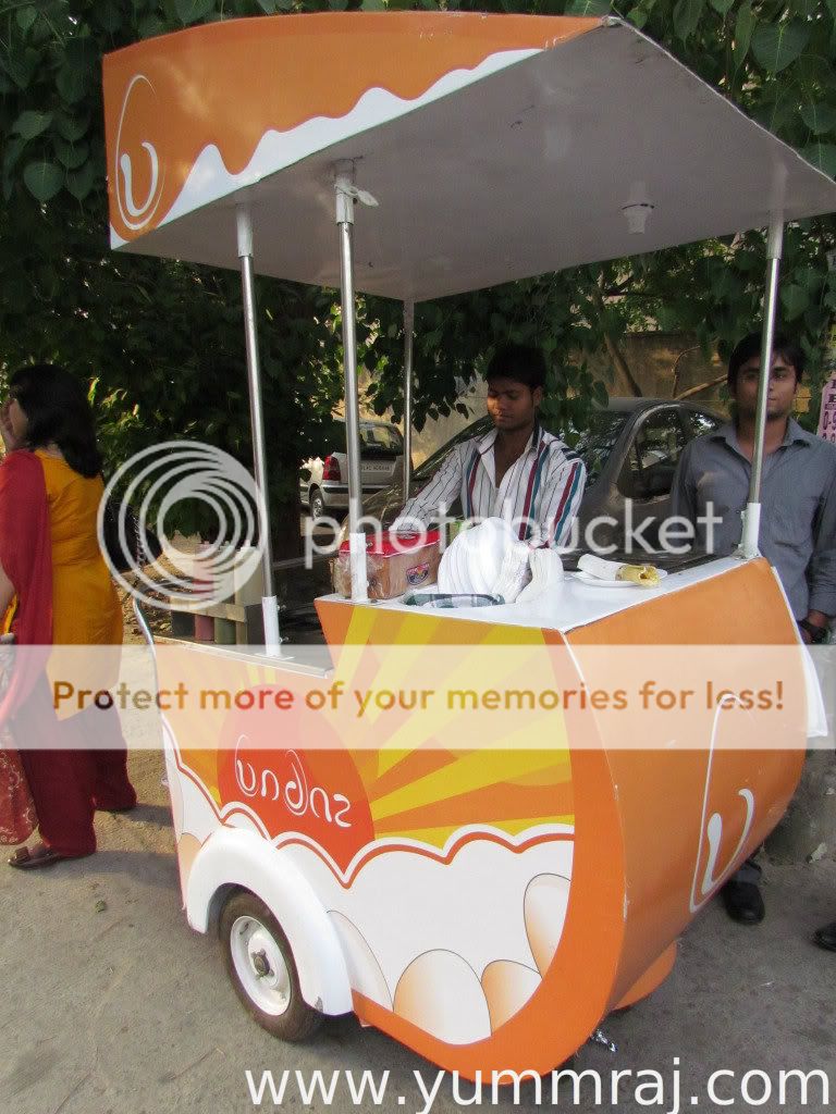 Streetfood Gurgaon – Undaz (Branded cart selling food made from ‘anda ...