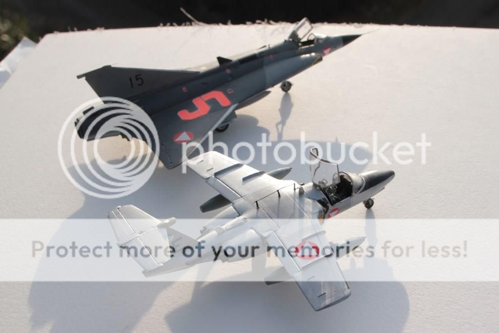 Saab 105Oe / SK60 Austrian armed trainer, new upd. with Draken sibling ...