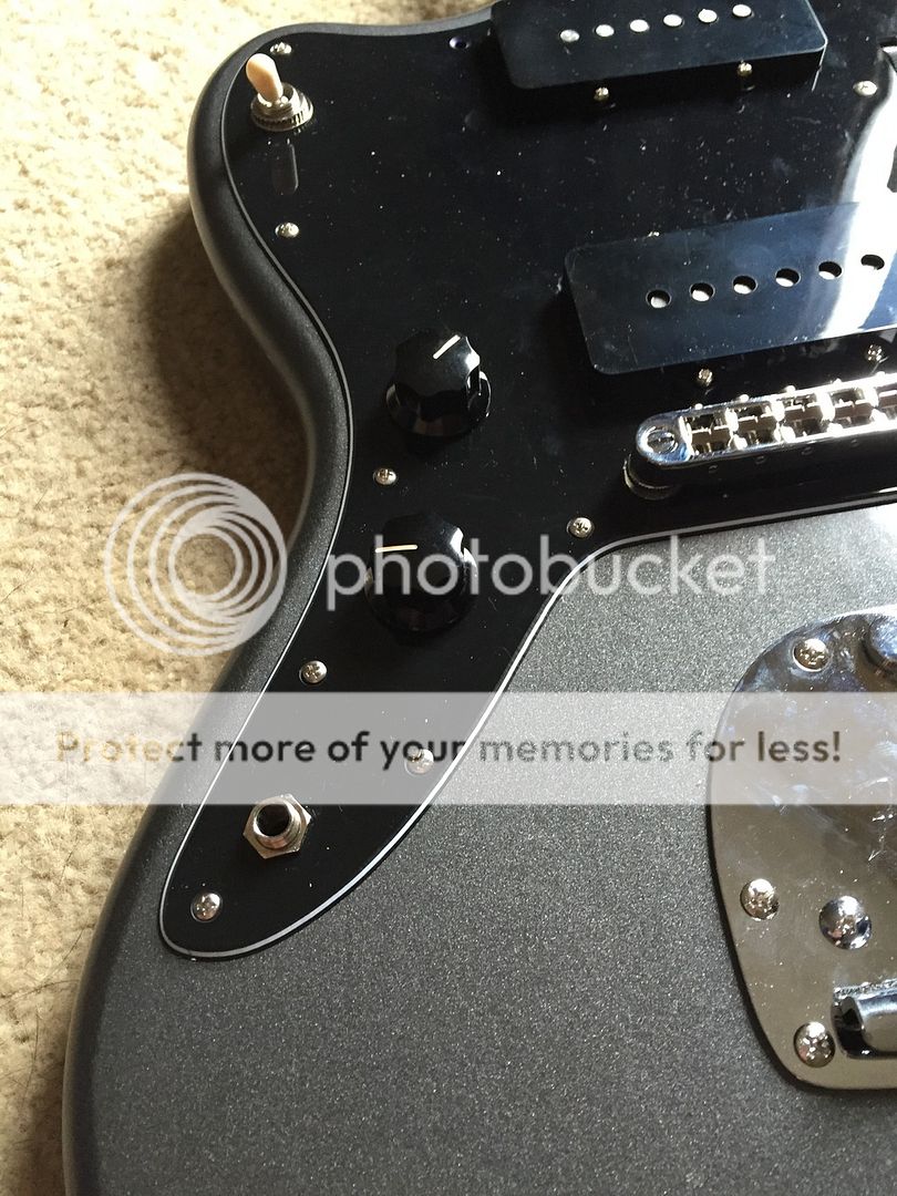 Another Charcoal Frost Jazzmaster... w/ Reverse Headstock ...