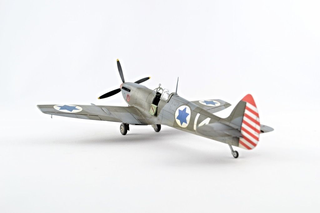 Arab-Israeli War...1/48 Supermarine Spitfire LF Mk.IXe Israeli Airforce ...