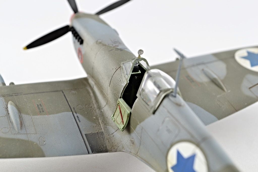 Arab-Israeli War...1/48 Supermarine Spitfire LF Mk.IXe Israeli Airforce ...