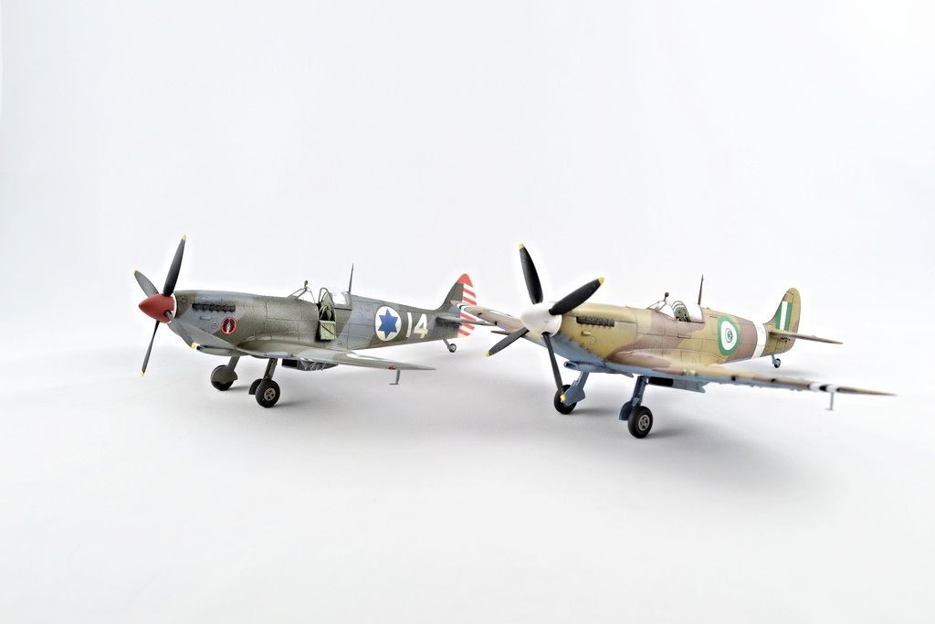 Arab-Israeli War...1/48 Supermarine Spitfire LF Mk.IXe Israeli Airforce ...