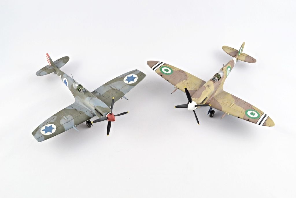 Arab-Israeli War...1/48 Supermarine Spitfire LF Mk.IXe Israeli Airforce ...