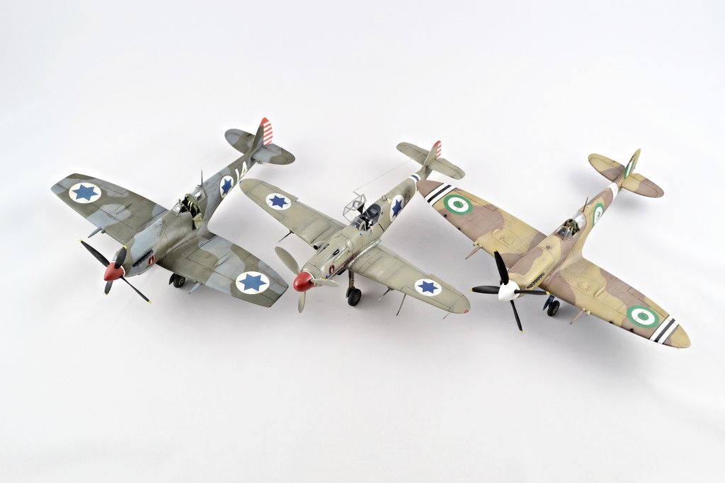 Arab-Israeli War...1/48 Supermarine Spitfire LF Mk.IXe Israeli Airforce ...
