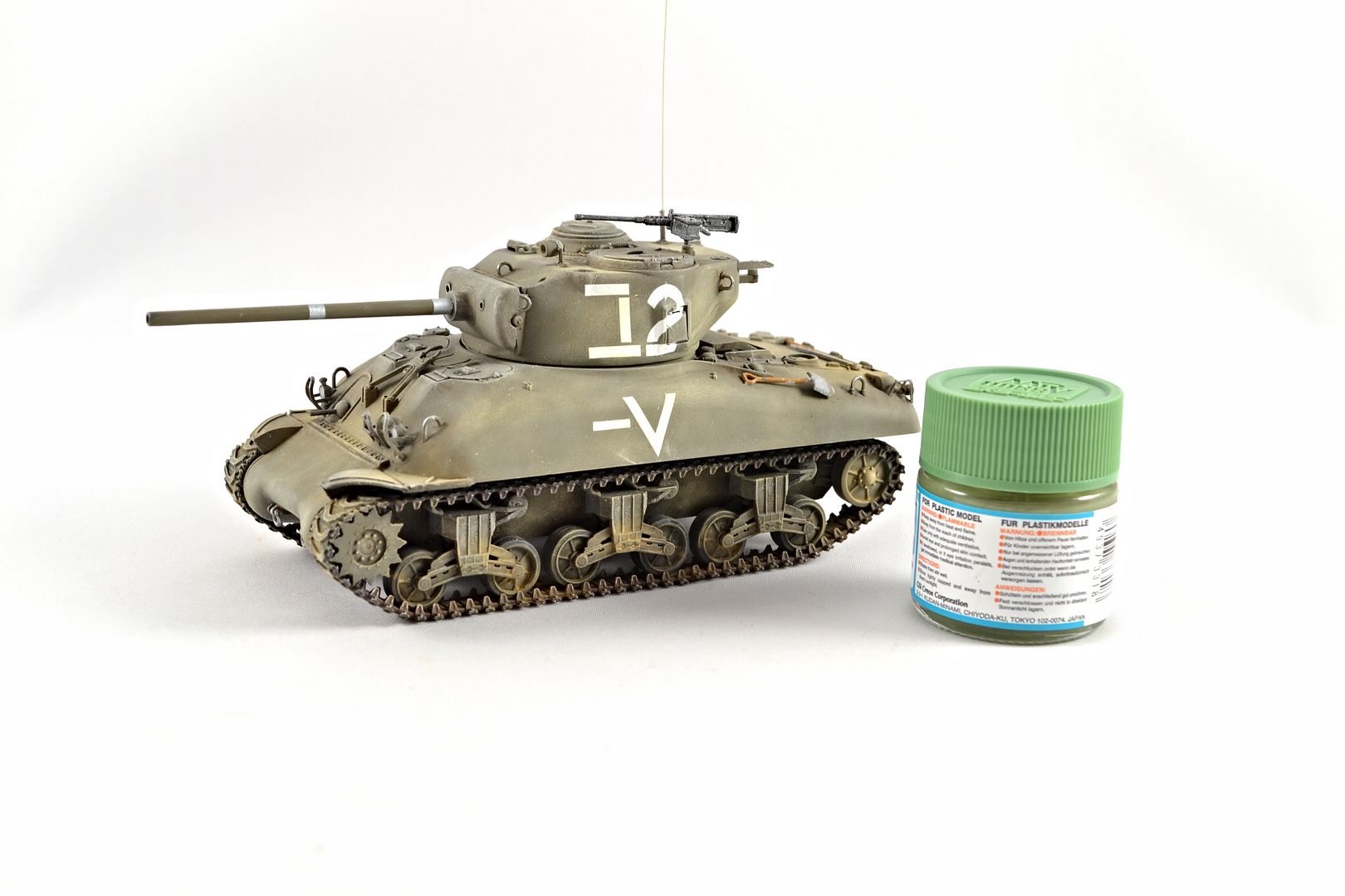 1/48 Hobby Boss M4A1 (76)W Sherman Israeli Army - Ready for Inspection ...