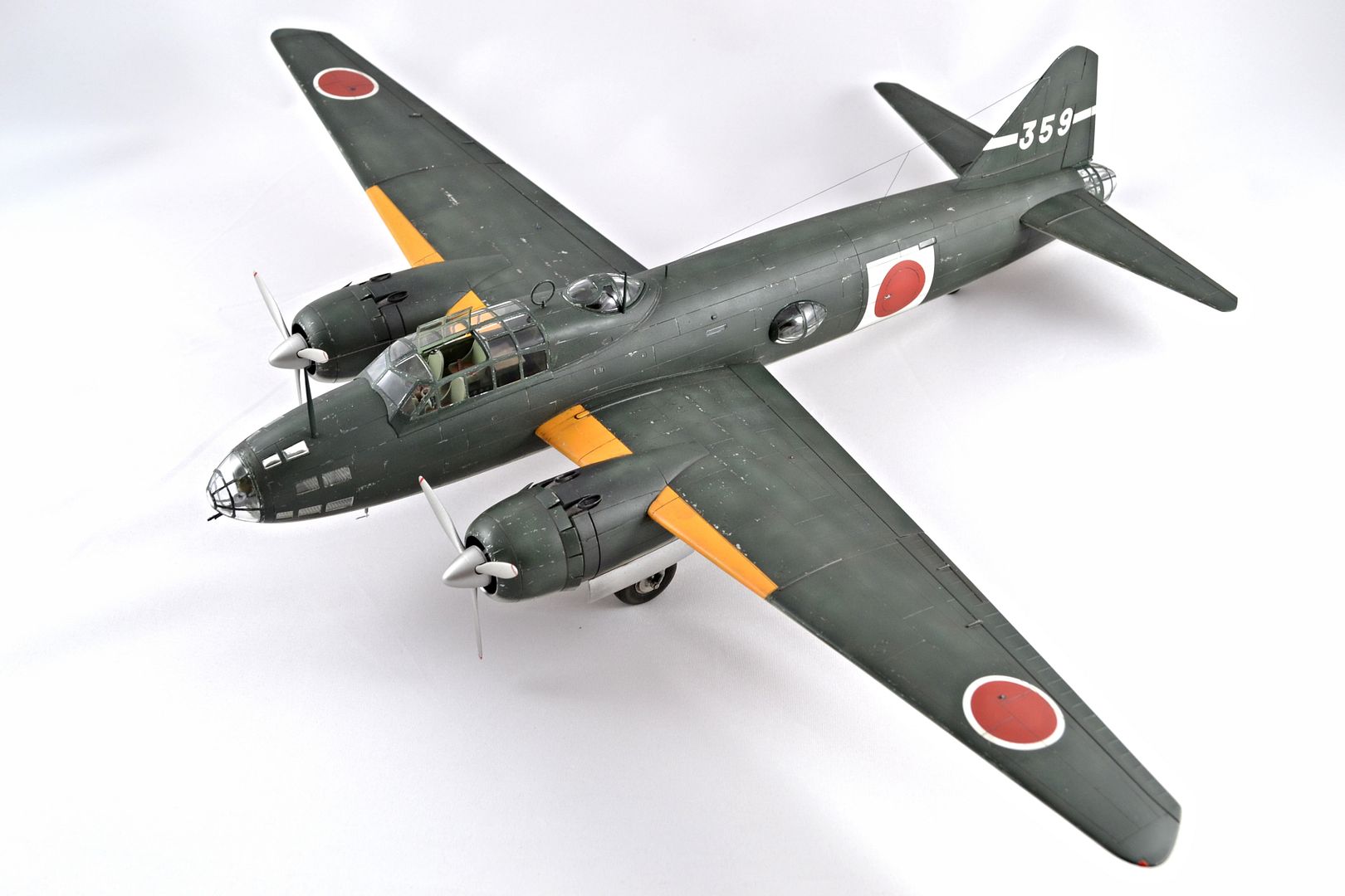 IJN...1/48 Mitsubishi G4M1 "Betty" and Kawanishi N1K1-Ja Koh Shiden ...