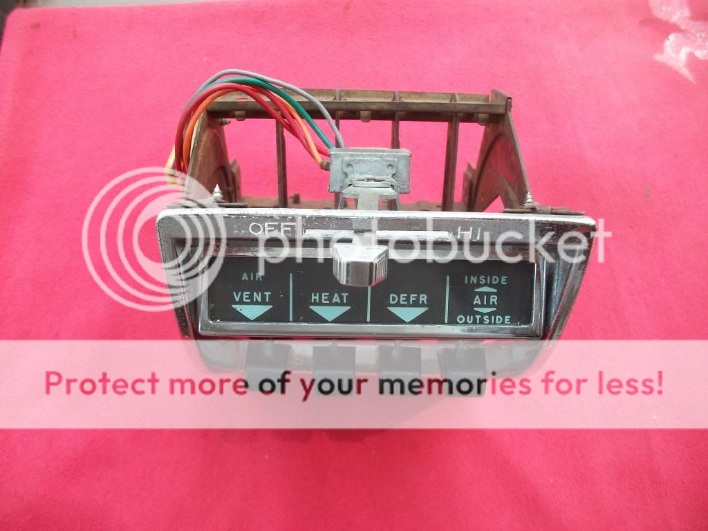 57 Deluxe Heater Control Cable installation | Chevy Tri Five Forum